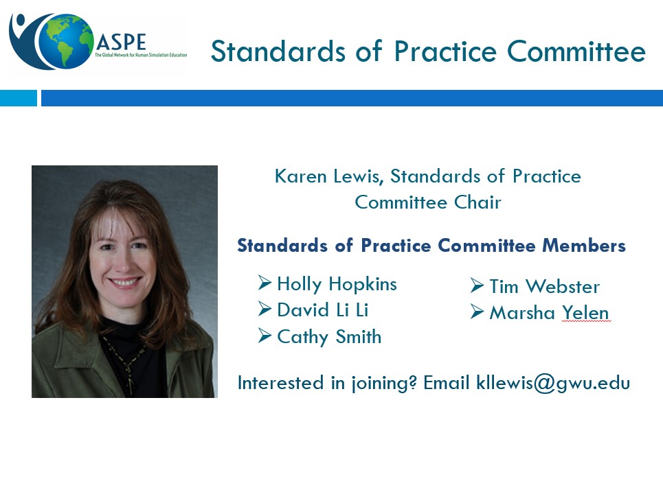 Standards of Practice Committee